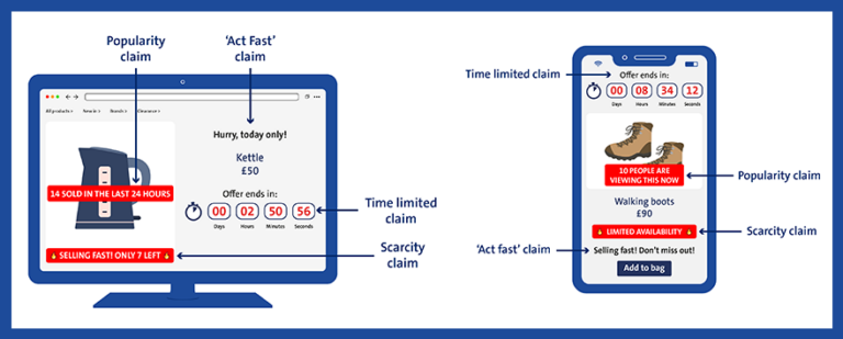 Urgency and price reduction claims: are your online tactics legal ...