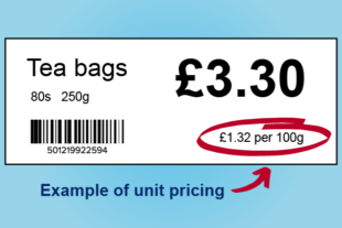 A short guide to unit pricing – Competition and Markets Authority
