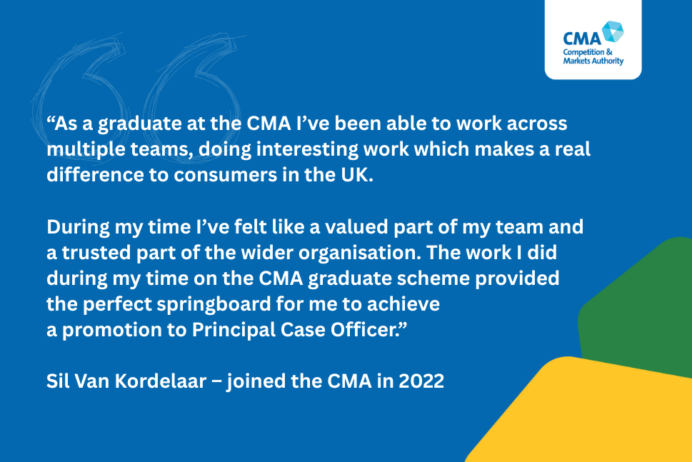 Calling all graduates: Grad scheme opportunity at the CMA – Competition ...